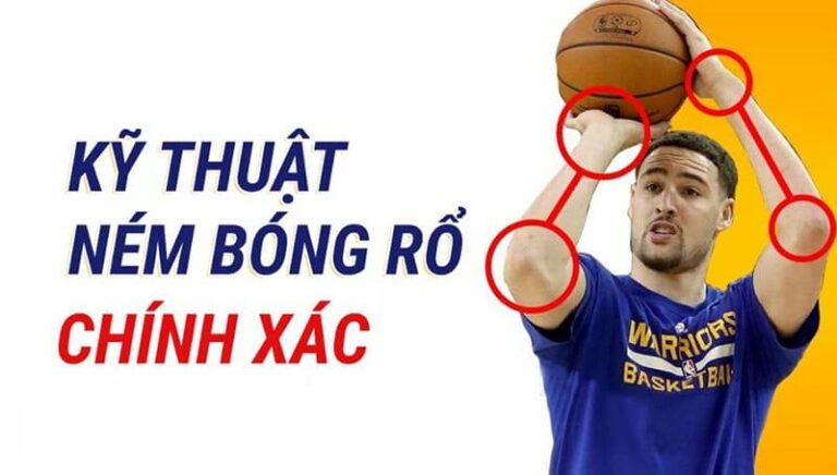 Hướng dẫn kỹ thuật ném bóng rổ chính xác thành công